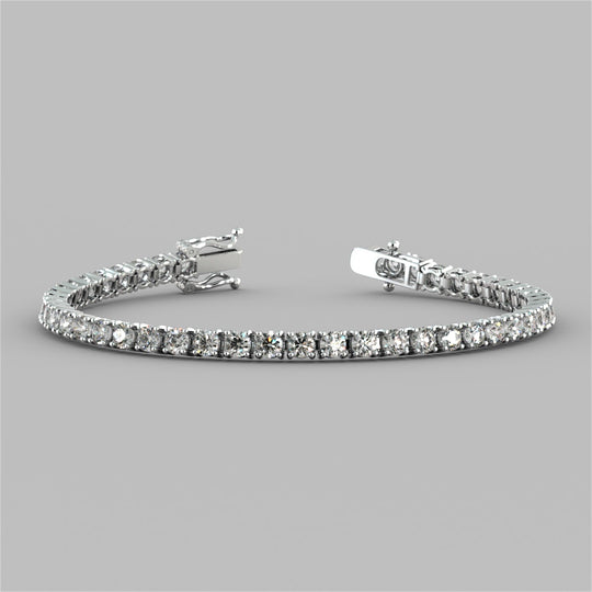 925 Sterling Silver Tennis Bracelets – Agape Diamonds